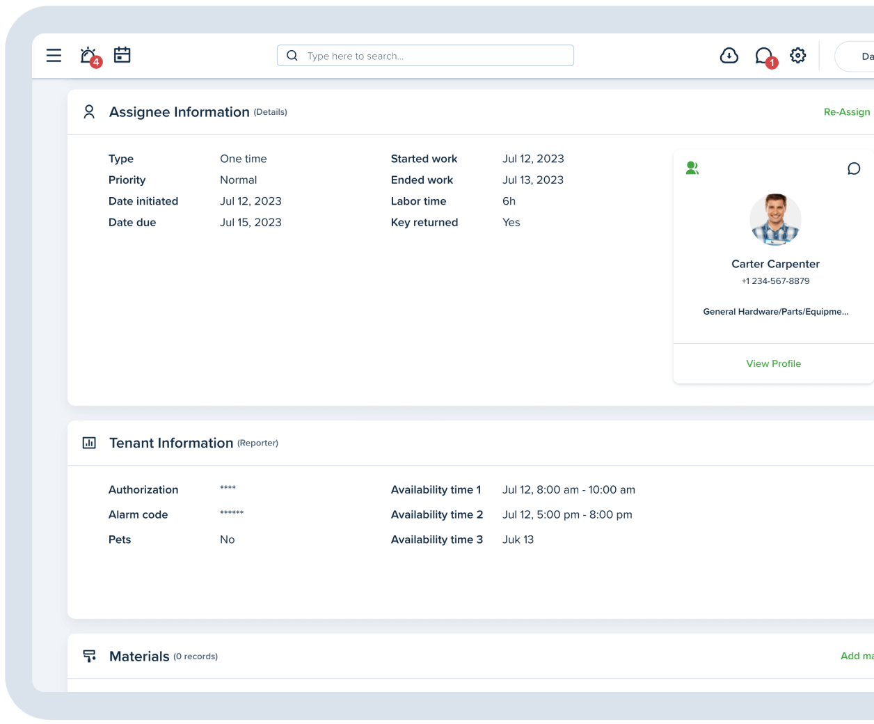 Receive and Manage Maintenance Requests Online with TenantCloud